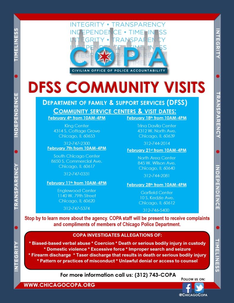 DFSS King Service Center Community Visit - Civilian Office of Police ...