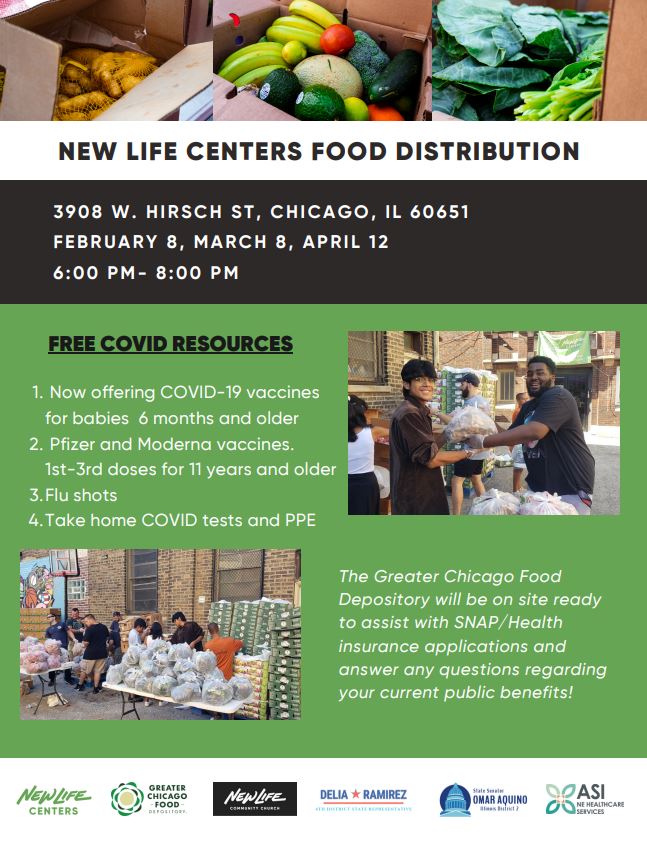 New Life Centers Food Distribution Community Event - Civilian Office of ...